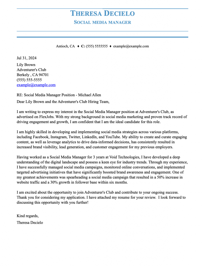 18+ Social Media Skills for Resumes & Examples