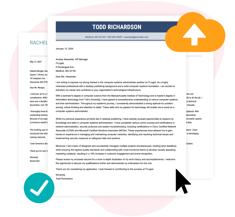 Cover Letter Morgan Free Job Winning Cover Letter Examples For 2024