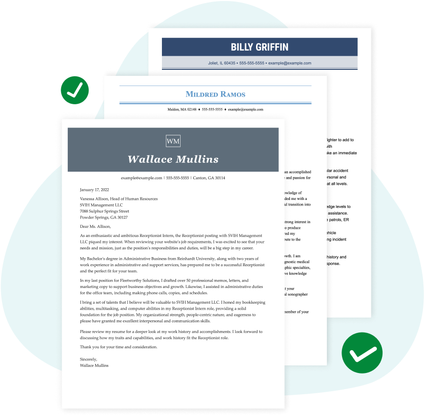 240+ Cover Letter Examples for Every Industry