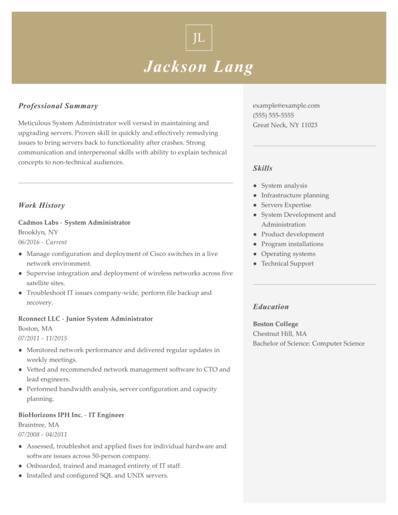 Modern Resume Templates to Impress Any Employer